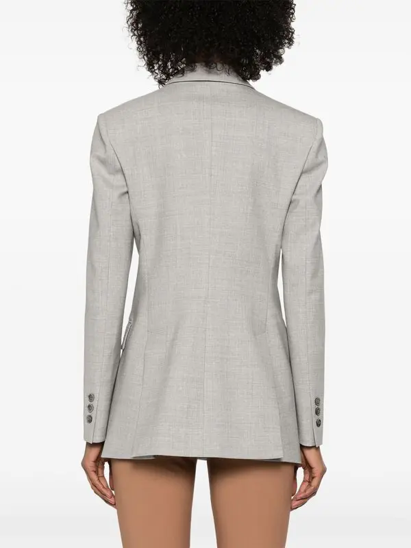 P.a.r.o.s.h Double-breasted Blazer - Grey