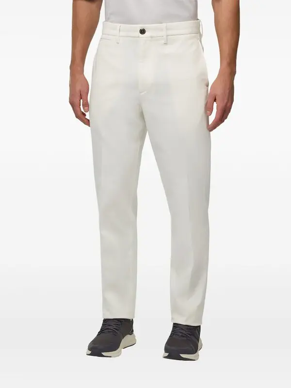 Boggi Milano Stretch-cotton Trousers - White