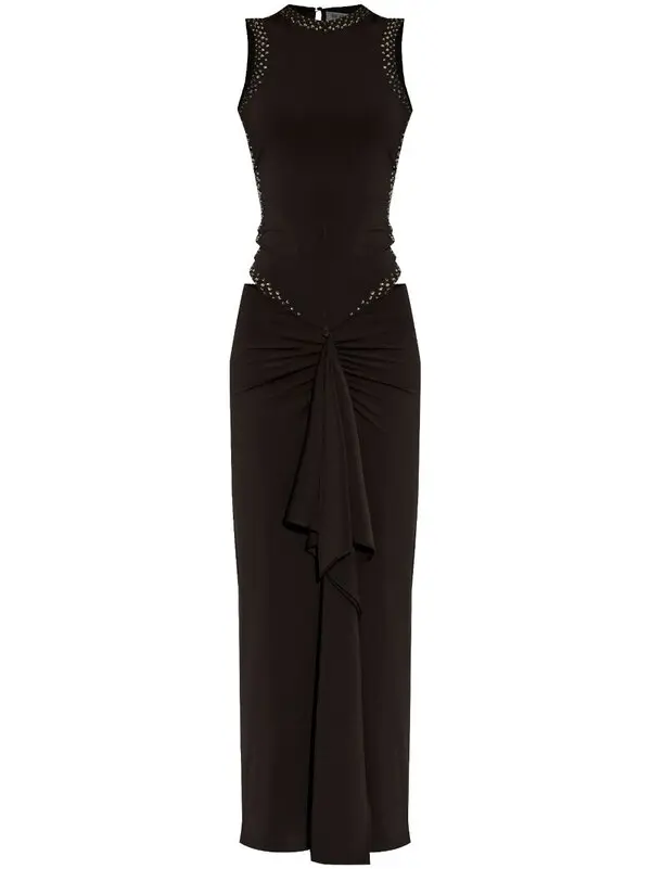 Attico Rhinestone-embellished Gown