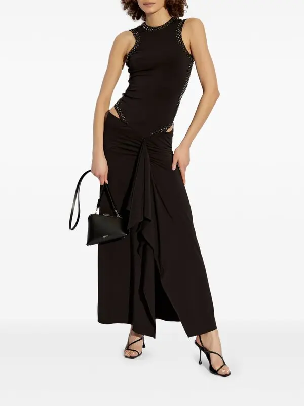 Attico Rhinestone-embellished Gown