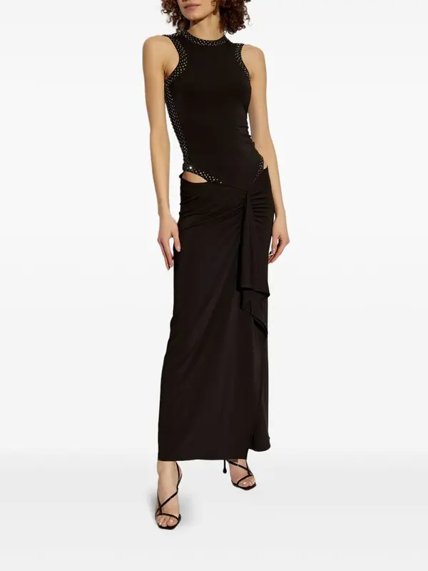 Attico Rhinestone-embellished Gown