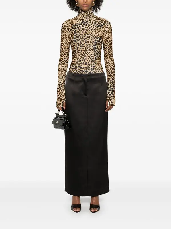 Norma Kamali Long-sleeve Turtleneck Top