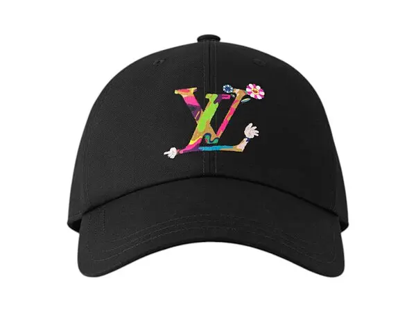 LOUIS VUITTON X Takashi Murakami Superflat Cap - Black