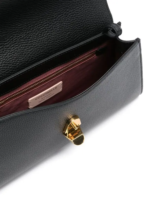 COCCINELLE Medium Dew Shoulder Bag - Black