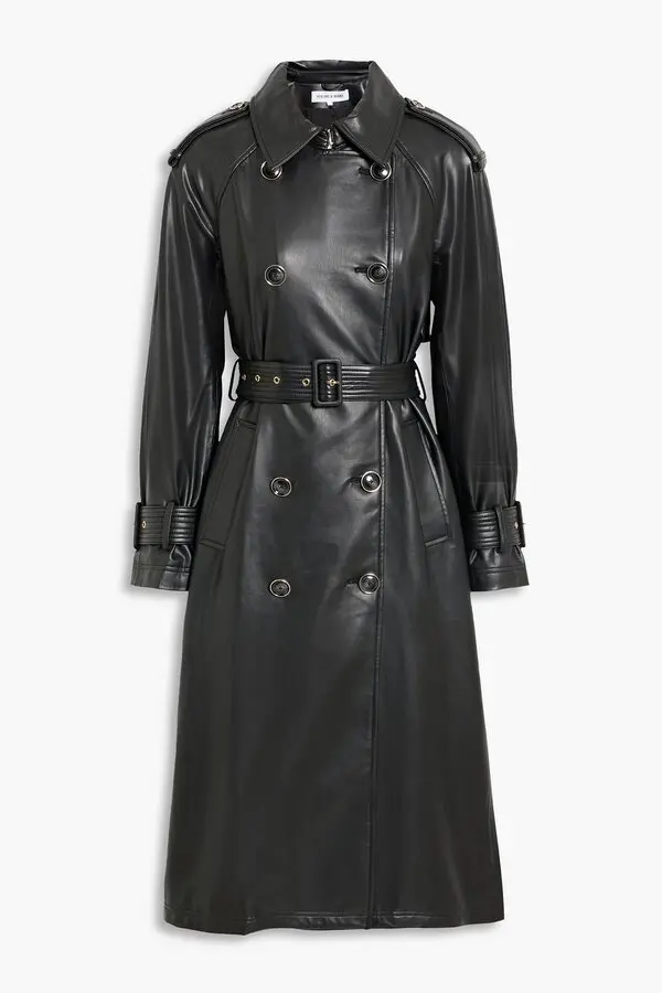 Veronica Beard Connely Dickey Trench Coat In Black 45% Off