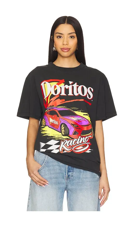 PHILCOS Doritos Racing Boxy Tee In Black