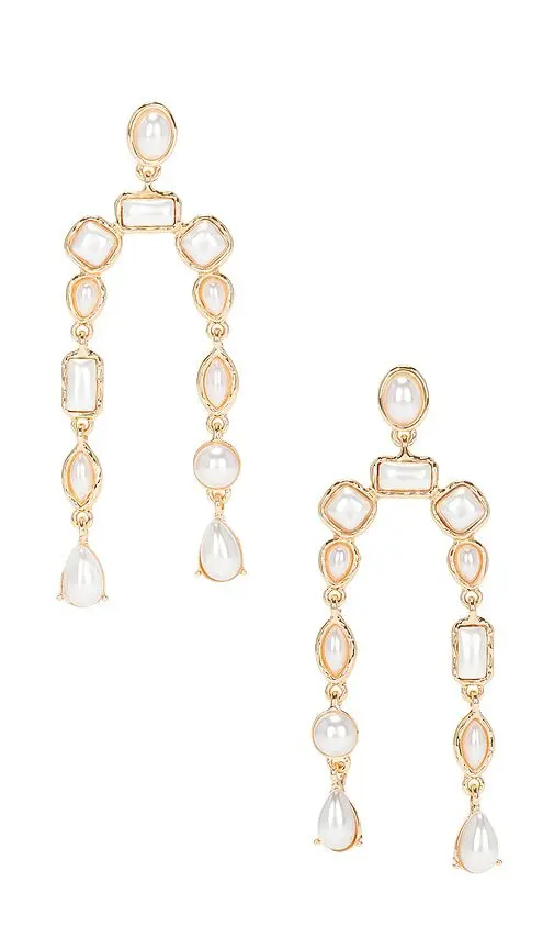 8 Other Reasons X Chandelier Earrings - Gold