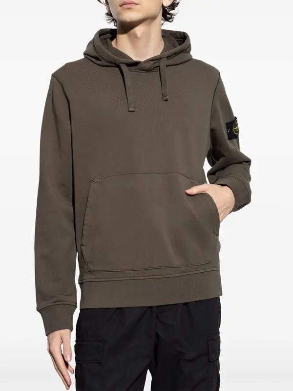 Stone Island Compass-patch Hoodie