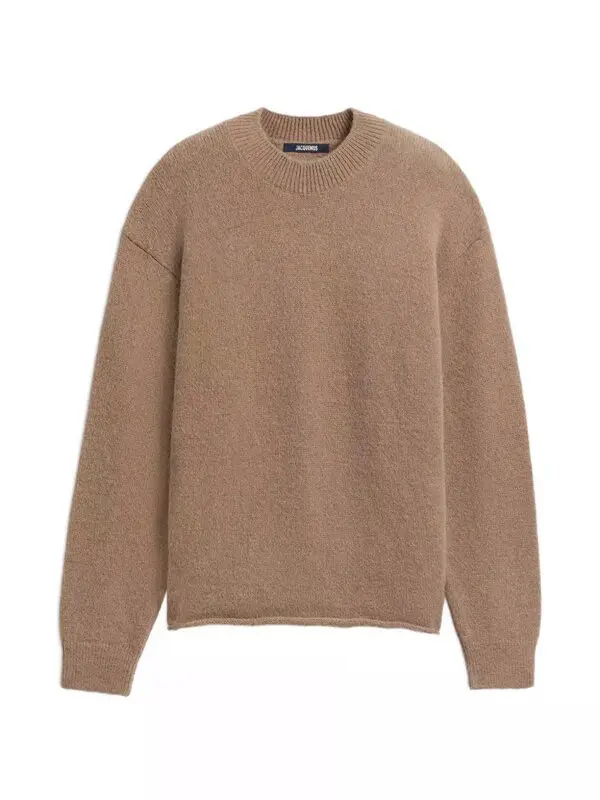 Jacquemus Drop-shoulder Sweater - Brown