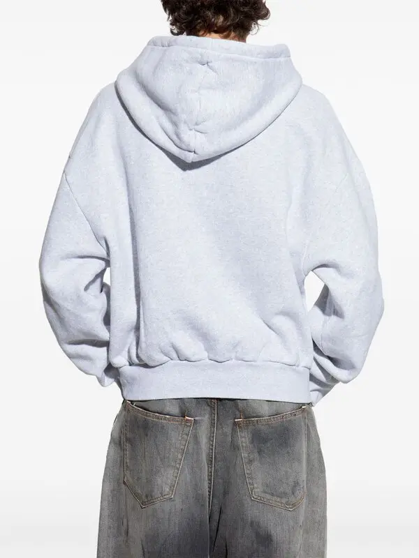 Jacquemus Gros Grain Hoodie - Grey