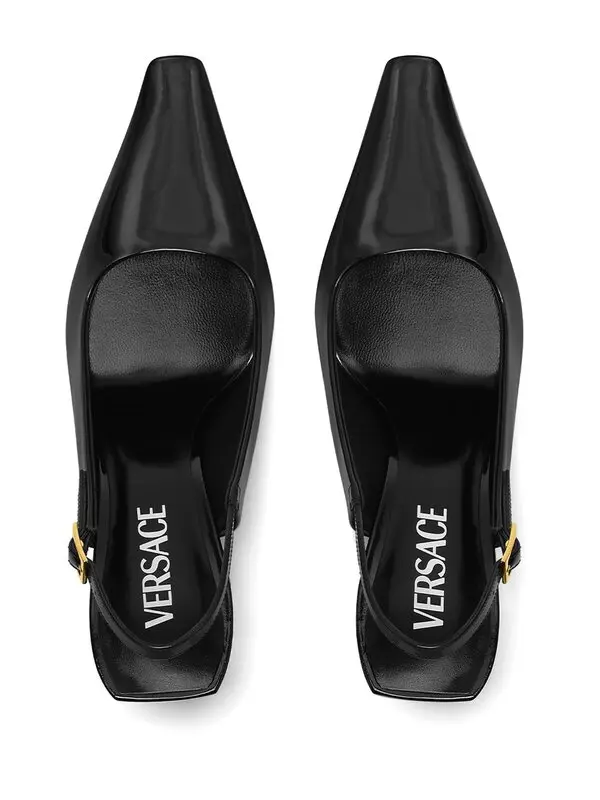 Versace 85mm V2025 Slingback Pumps