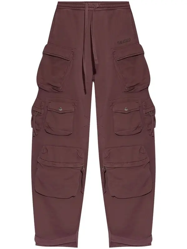 Attico Cargo Trousers - Purple