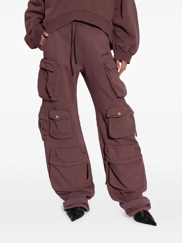 Attico Cargo Trousers - Purple