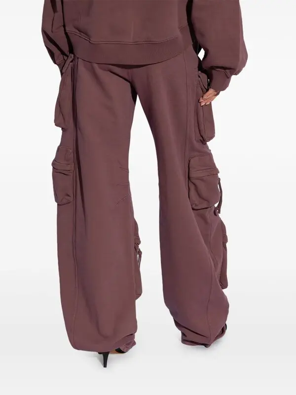 Attico Cargo Trousers - Purple