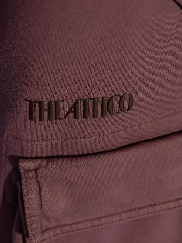 Attico Cargo Trousers - Purple