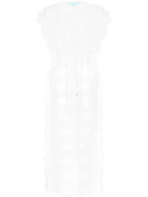 Melissa Odabash Talitha Beach Dress - White