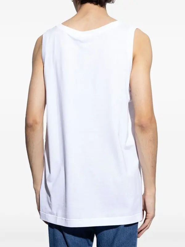 Dolce & Gabbana Logo-patch Tank Top