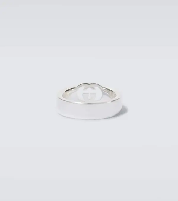 Gucci Interlocking G Sterling Ring