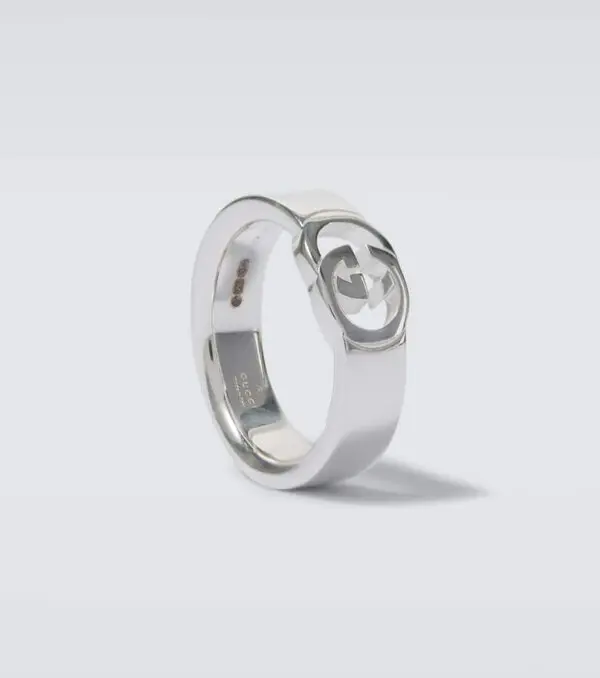 Gucci Interlocking G Sterling Ring