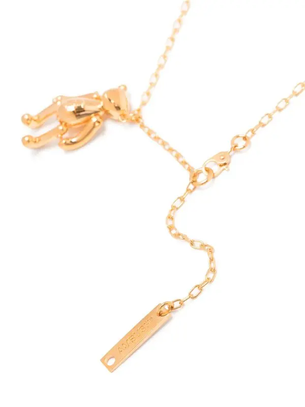 AMBUSH Teddy Bear Charm Necklace