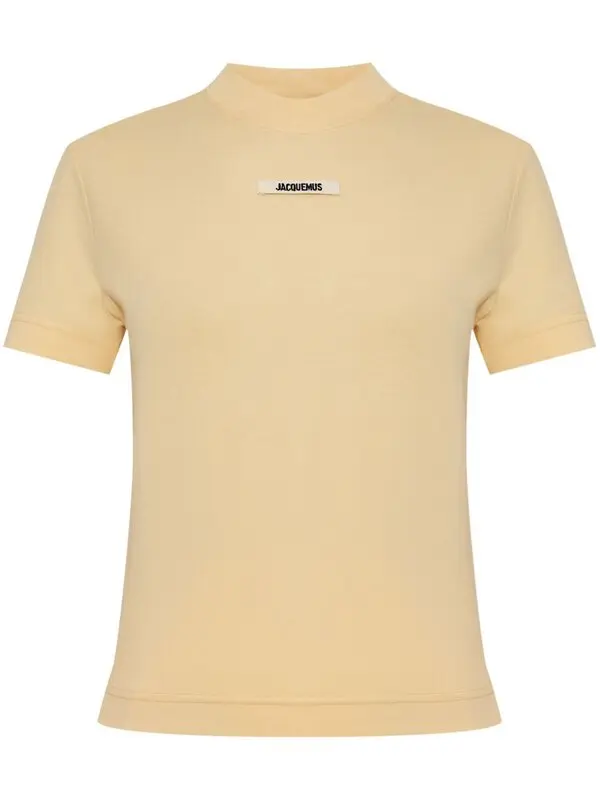 Jacquemus Logo T-shirt - Neutrals