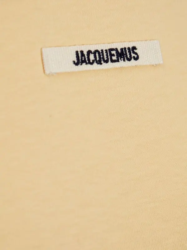 Jacquemus Logo T-shirt - Neutrals