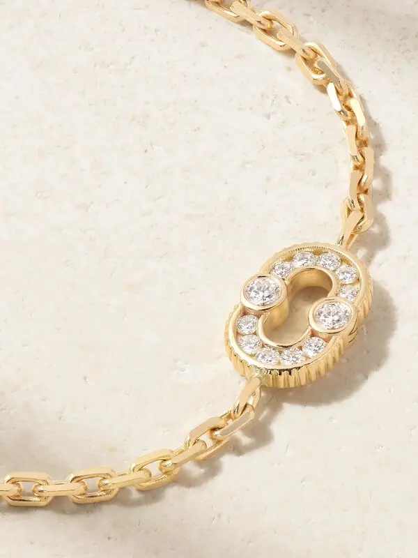 VILTIER Magnetic 18-karat Diamond Bracelet