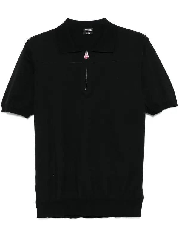 Kiton Zip Fastening Polo Shirt