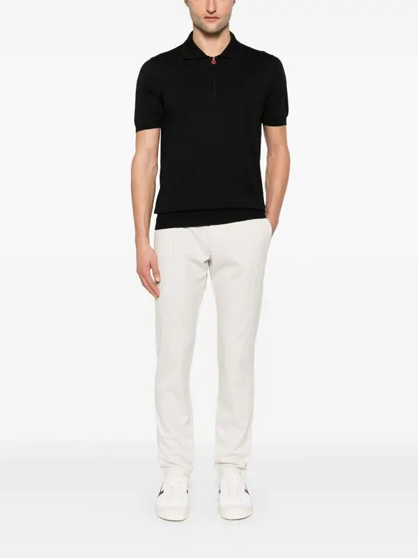 Kiton Zip Fastening Polo Shirt