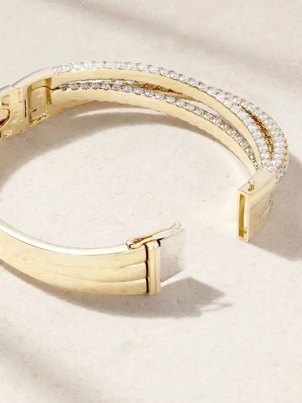 Shay 18-karat Diamond Bangle