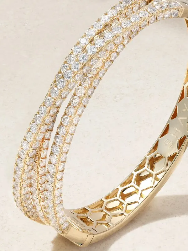 Shay 18-karat Diamond Bangle