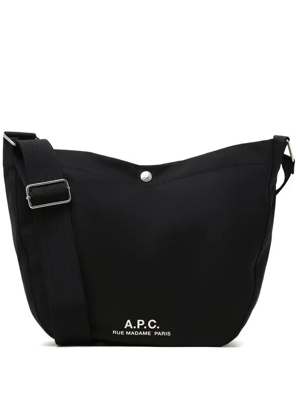 A.p.c. Journal Shoulder Bag - Black