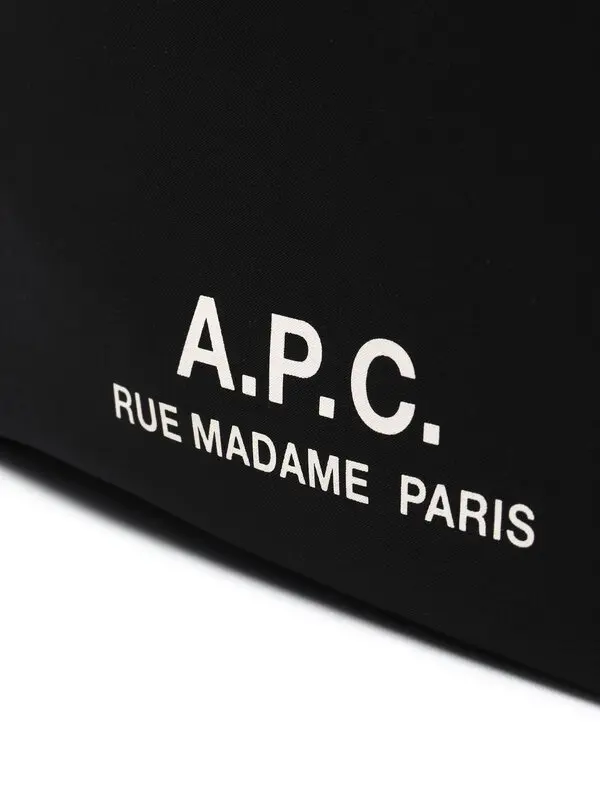 A.p.c. Journal Shoulder Bag - Black