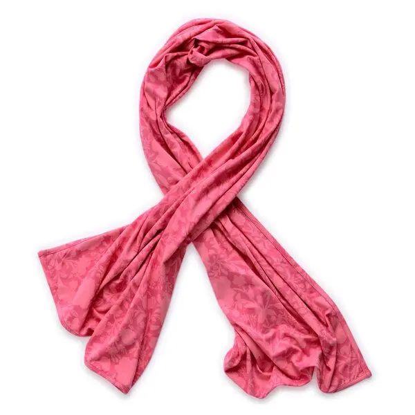 VERA BRADLEY Head Scarf In Flourishing Garden - Pink/red