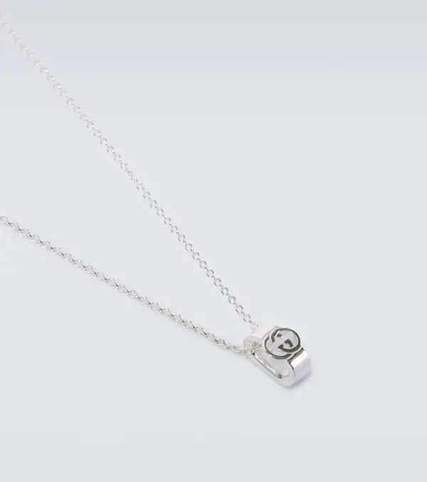 Gucci Interlocking G Sterling Necklace