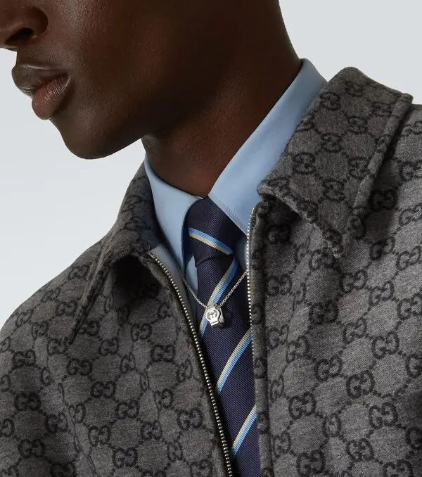 Gucci Interlocking G Sterling Necklace