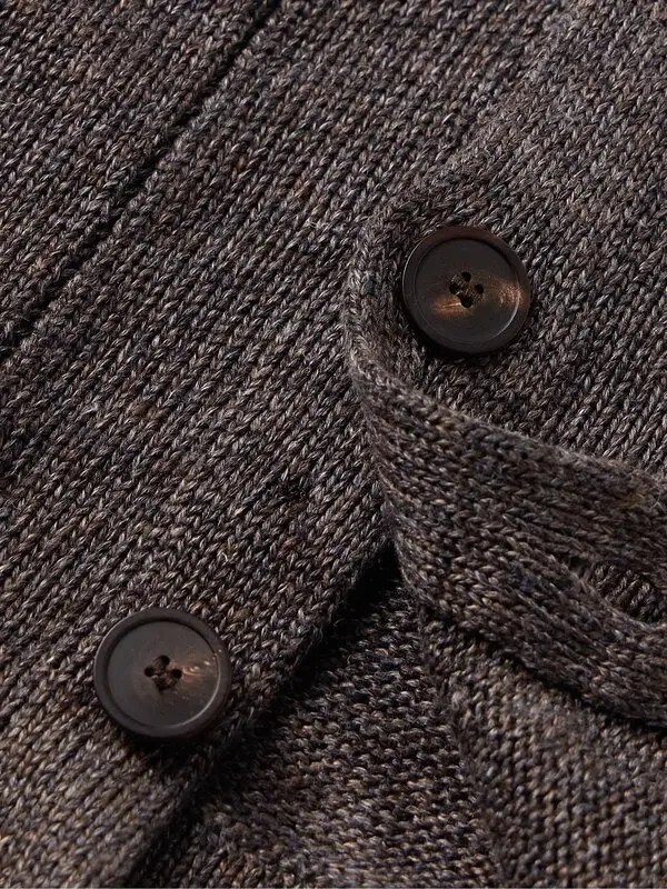 Inis Meáin Pub Jacket Linen Cardigan