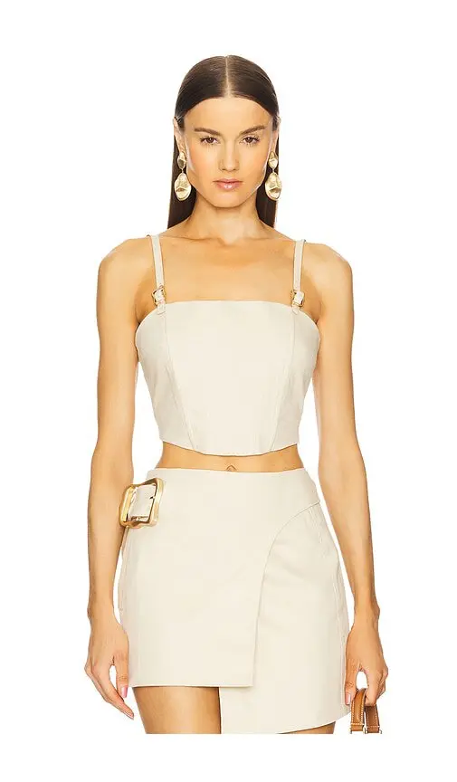 Cult Gaia Loren Top - Cream
