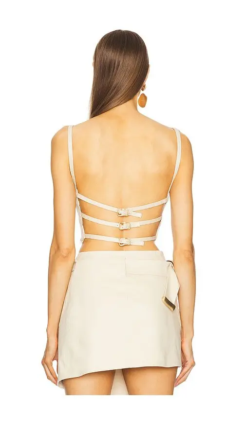Cult Gaia Loren Top - Cream