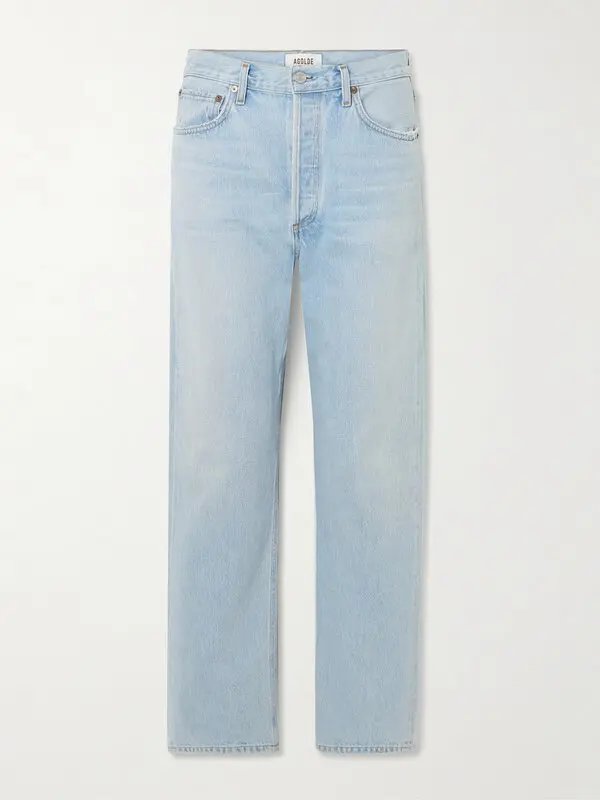 AGOLDE 90s Mid-rise Straight-leg Jeans - Blue