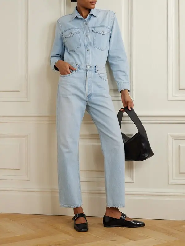 AGOLDE 90s Mid-rise Straight-leg Jeans - Blue