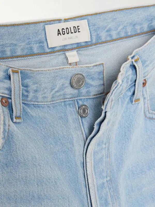 AGOLDE 90s Mid-rise Straight-leg Jeans - Blue