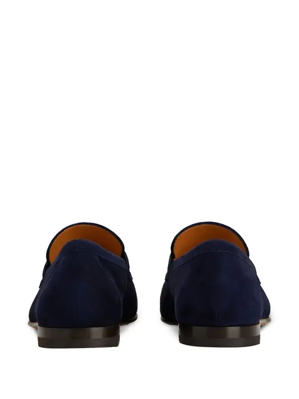 TOD'S Leather Loafers - Blue