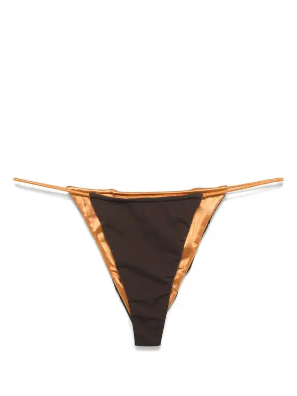 ISA BOULDER Zenith Bikini Bottom - Brown