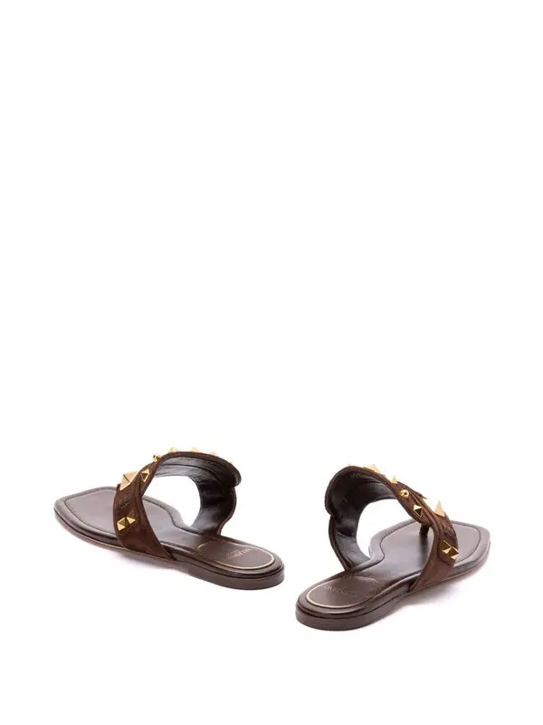 Valentino Garavani Leather Slides