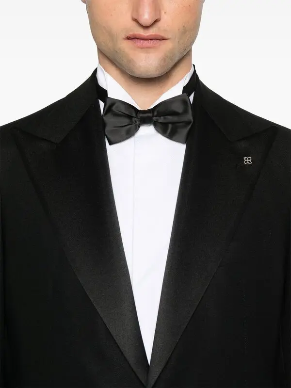 Tagliatore Single-breasted Dinner Suit - Black