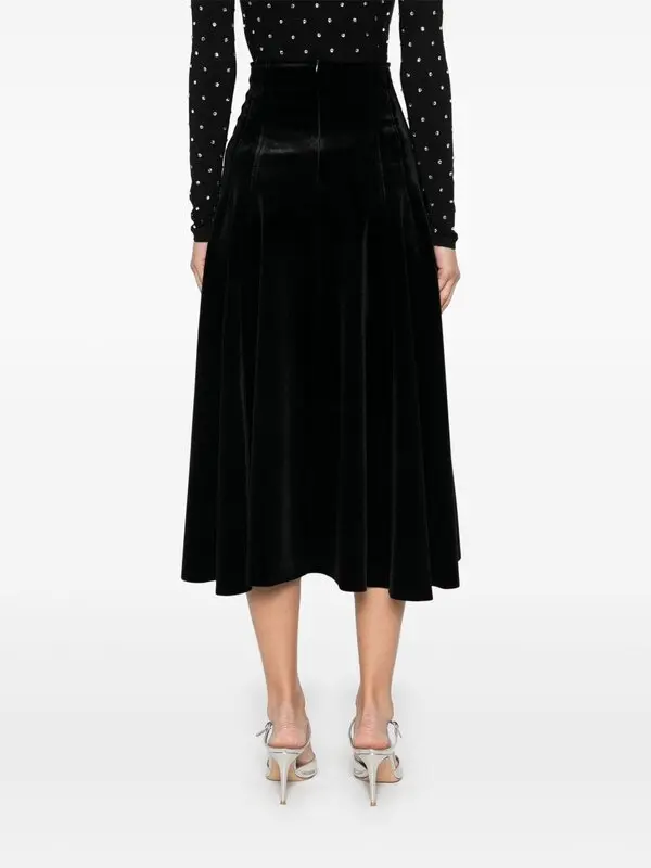 Norma Kamali Grace Midi Skirt