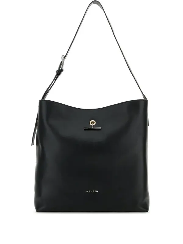 Alexander McQueen Pendant Shoulder Bag - Black