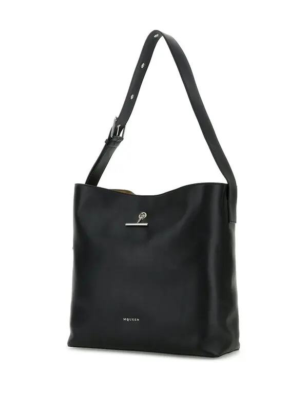 Alexander McQueen Pendant Shoulder Bag - Black