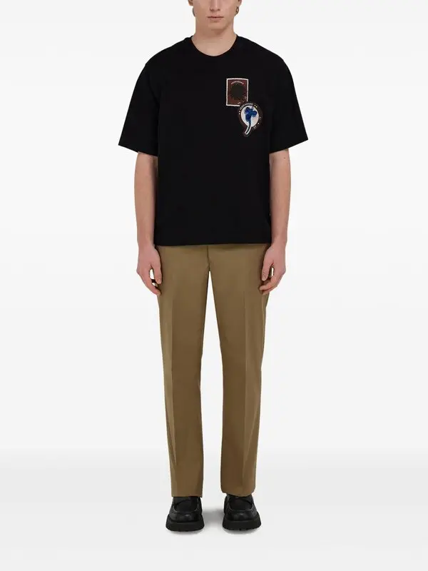 FERRAGAMO Cotton Trousers